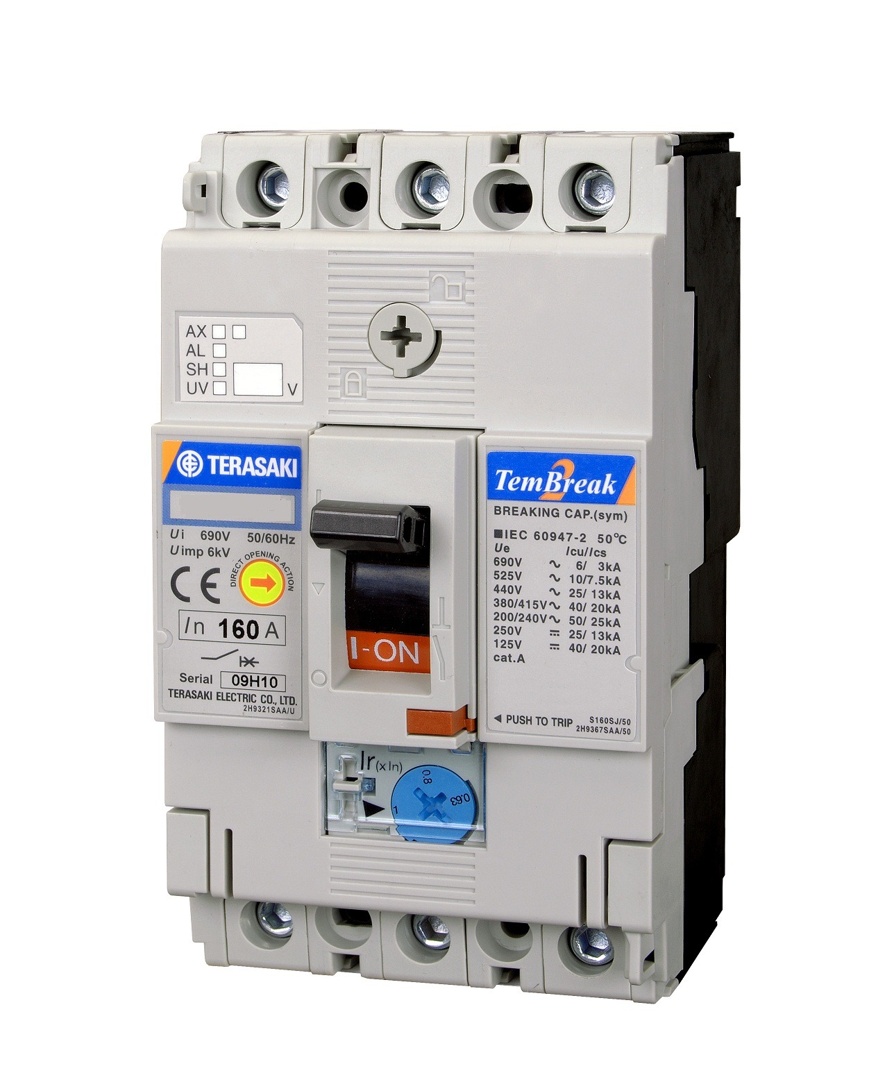 Terasaki MCCB 3P 300A 50kA - PT. Dutekindo Multi Kautsar